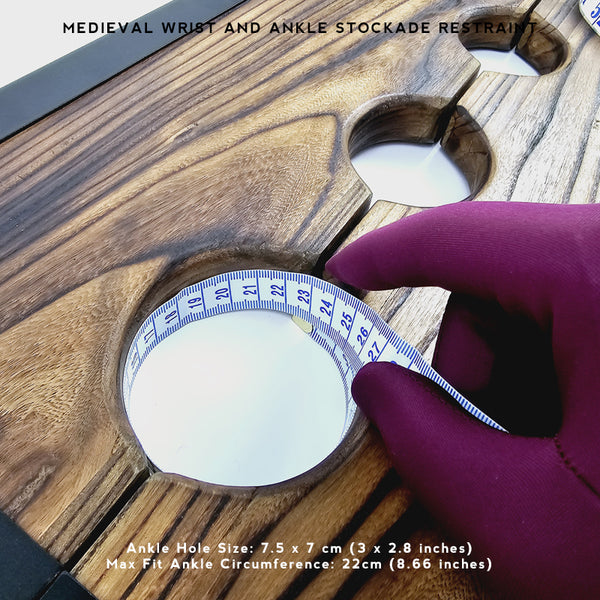 Medieval Stocks & Pillory Wrist and Ankle Stockade Restraint - OZGAGA