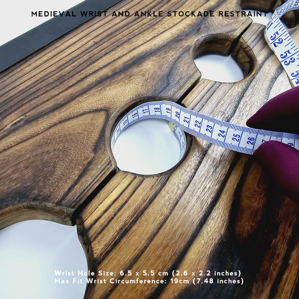 Medieval Stocks & Pillory Wrist and Ankle Stockade Restraint - OZGAGA