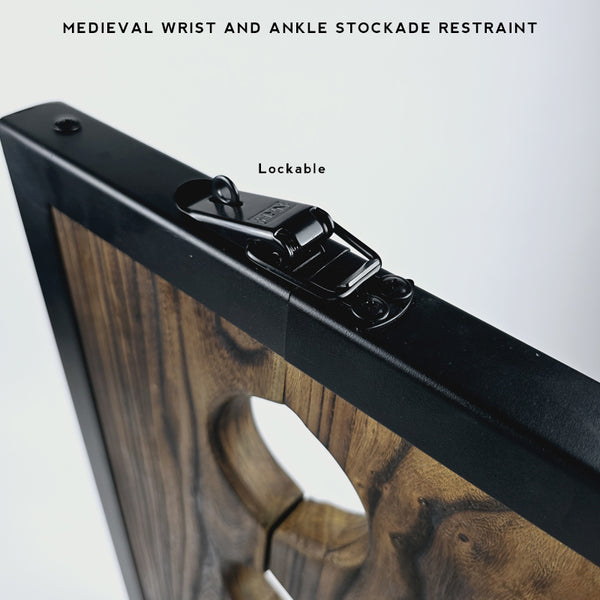 Medieval Stocks & Pillory Wrist and Ankle Stockade Restraint - OZGAGA