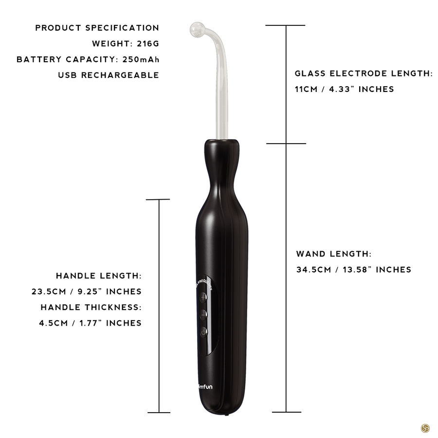 Electroplay Glass Wand - OZGAGA