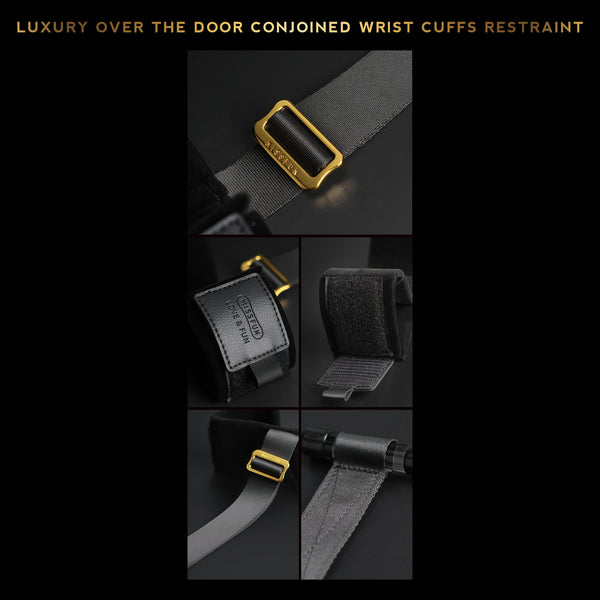 Luxury Over the Door Conjoined Wrist Cuffs Restraint - OZGAGA