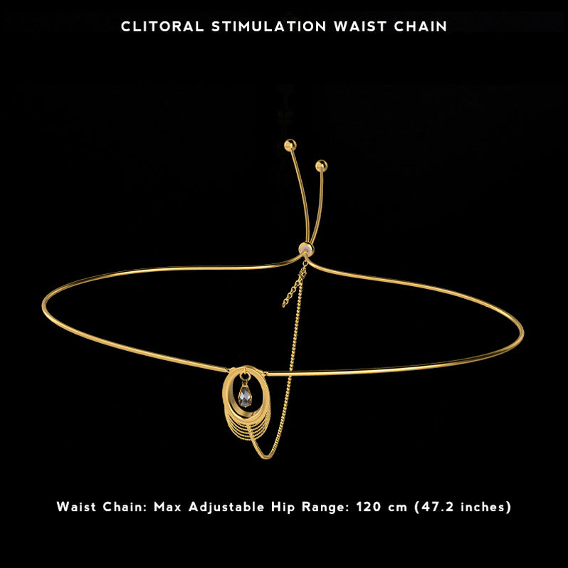 The Desire Sexy Body Chains Suit Nipple & Clitoral Stimulation Jewelry ...