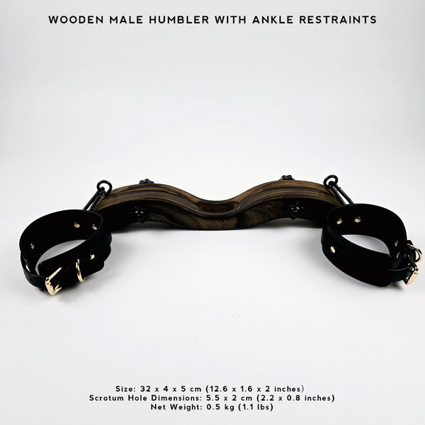 Wooden Male Humbler CBT Humiliation Tool - OZGAGA
