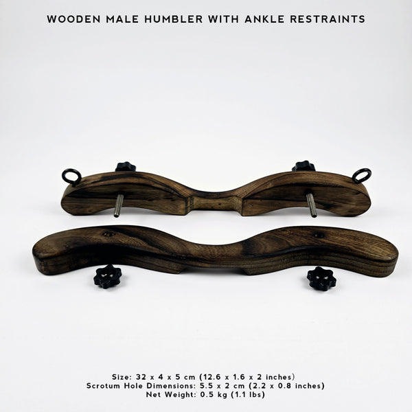 Wooden Male Humbler CBT Humiliation Tool - OZGAGA
