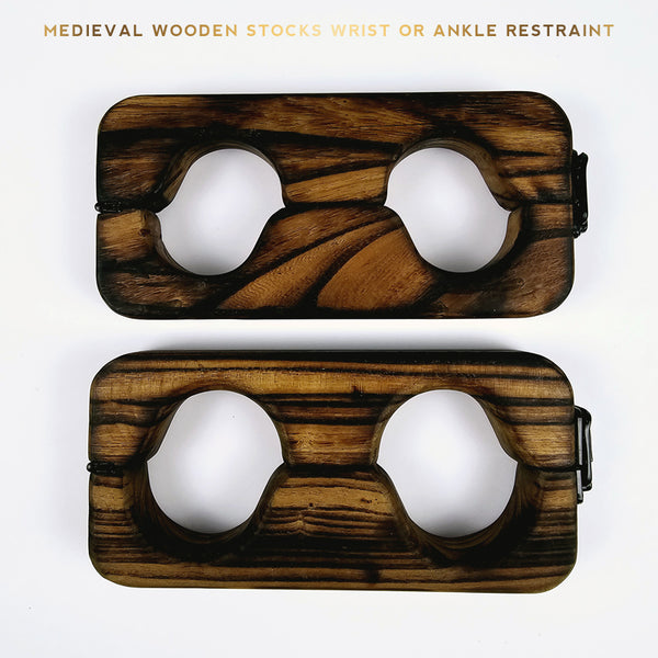 Medieval Wooden Hands Feet Stocks - OZGAGA