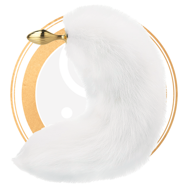 Fox Tail Golden Whale Anal Plug Ozgaga